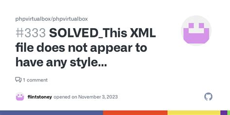 Solvedthis Xml File Does Not Appear To Have Any Style Information
