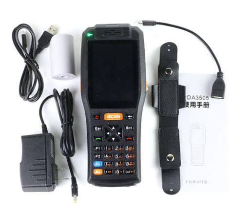 Inventory Pda Data Collector 58mm Warehouse Pda Barcode Scanner