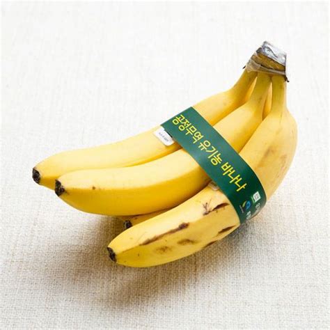 공정무역 유기농 바나나 1송이 배민스토어