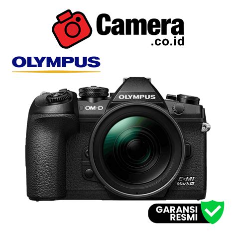 OLYMPUS OM-D E-M1 Mark III kit 12-40mm f/2.8 PRO (Black) - camera.co.id
