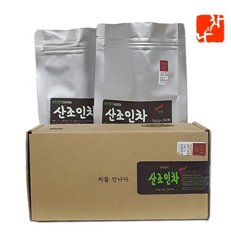 전통한방차 산조인차 편안한숙면 티백차 티몬