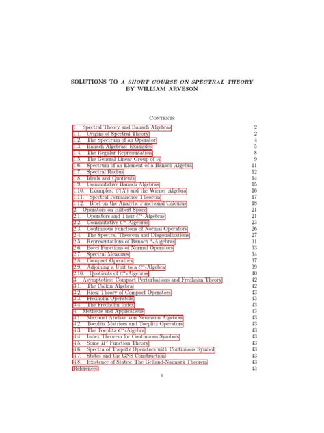 An Introduction To Spectral Theory And Its Applications To Banach Algebras And Hilbert Space