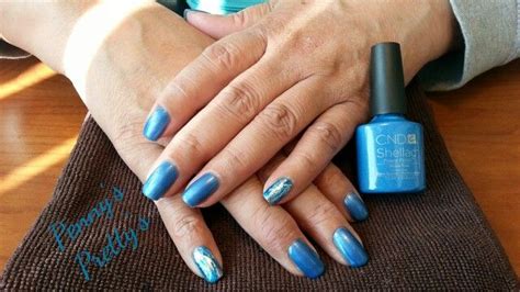 Water Park Shellac And A Splash Of Foils By Penny Kosa At Ultra