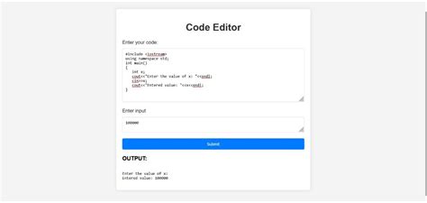 Shaik Adam On Linkedin Codeeditor Cplusplus Mernstack