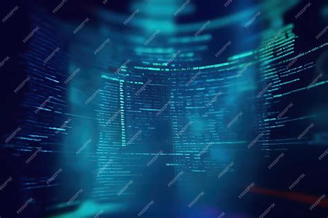 Premium Ai Image Abstract Programming Code Technology Background Of