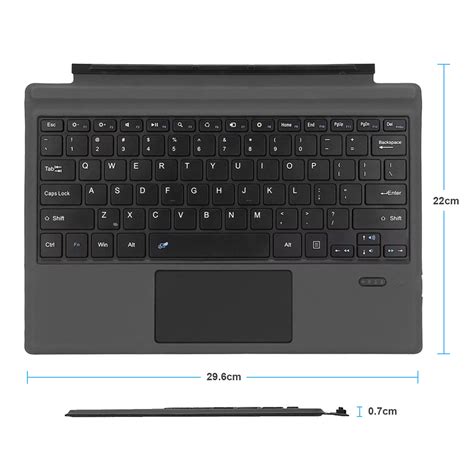 Wireless Bluetooth Keyboard For Microsoft Surface Pro 7 6 5