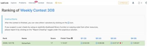 Rohan Prakash On Linkedin Leetcode Rohanpark 13 Comments