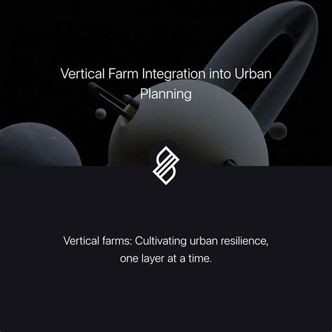 Vertical Farm Integration Into Urban Planning → Scenario