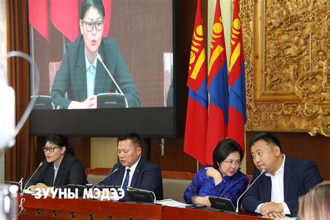 Фото АН цаг үеийн асуудлаар мэдээлэл хийлээ