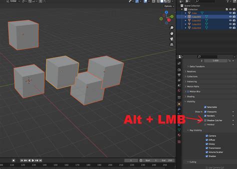 collections as shadow catcher basics and interface blender artists