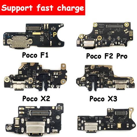 New Usb Charger Charging Port For Xiaomi Poco F F Pro F G M F X X Pro Nfc Dock Connector