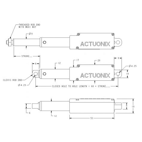 L16 R Miniature Linear Servos