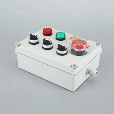 Electrical ABS Plastic Enclosure IP Waterproof Push Button Switch Box China Push Button Box