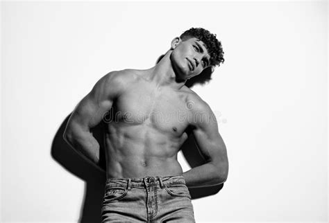 Muscle Athletic Man Stock Image Image Of Male Body