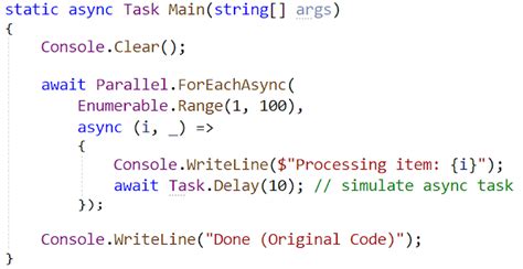 Jeremy Bytes Parallelforeachasync And Exceptions