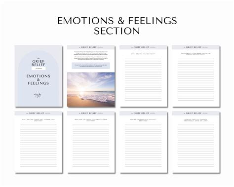 Grief Journal Grief T Grief Workbook Sympathy T Etsy
