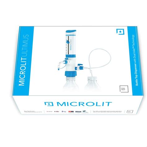 Plastic Blue And White Microlit Ultimus Bottle Top Dispenser At Rs 20450 In Ahmedabad