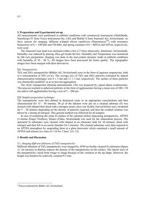 Pdf Characterization Of Nanoparticles Using Atomic Force Microscopy Dokumen Tips