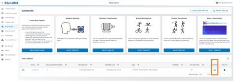 Exporting And Importing Pipelines — Sensiml Documentation