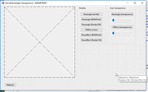 Apprendre à Dessiner Des Rectangles Bgrabitmap Avec Lazarus Partie 2 2 Par Gilles Vasseur