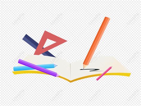 책과 펜 Png 일러스트 무료 다운로드 Lovepik