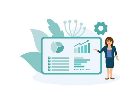 Premium Vector Benchmarking Web Banner Concept Idea Of Business