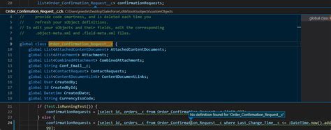 Apex Language Server Not Recognizing Custom Sobjects · Issue 1170 · Forcedotcomsalesforcedx
