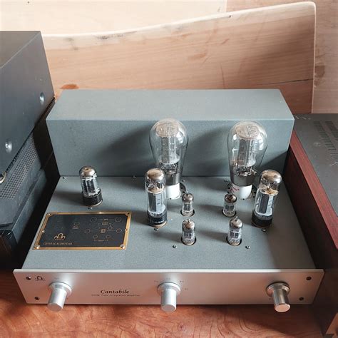 소리전자 크리스탈 오디오진공관인티300b 싱글