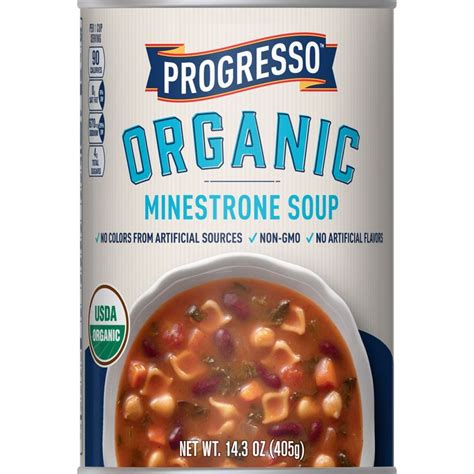 Progresso Organic Minestrone Soup 143 Oz Reviews 2019
