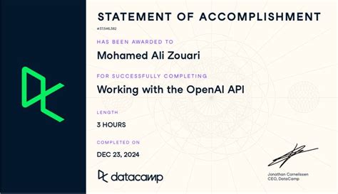 mohamed ali zouari on linkedin ai datacamp openai
