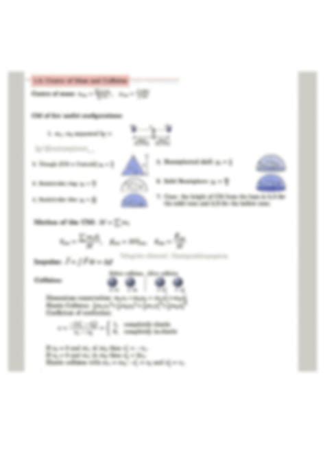 SOLUTION Class Th Physics All Chapters Formulas Studypool