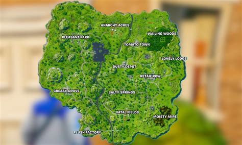 All Fortnite Og Pois And Best Landing Spots Beebom