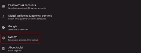 How To Reset The Razer Edge To Default System Settings