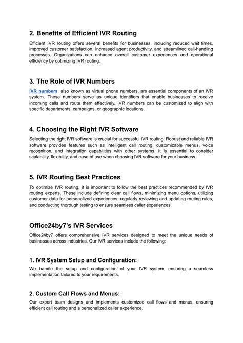 PPT What Best IVR Routing Experts Want You To Know PowerPoint Presentation ID