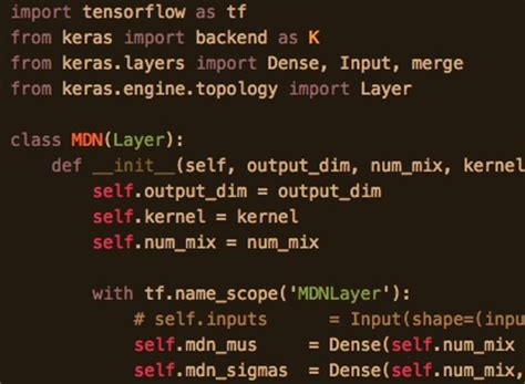 Keras MDN