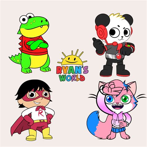 Ryans World Character Pack Etsy