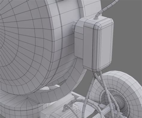 Artstation Searchlight 1a Game Assets