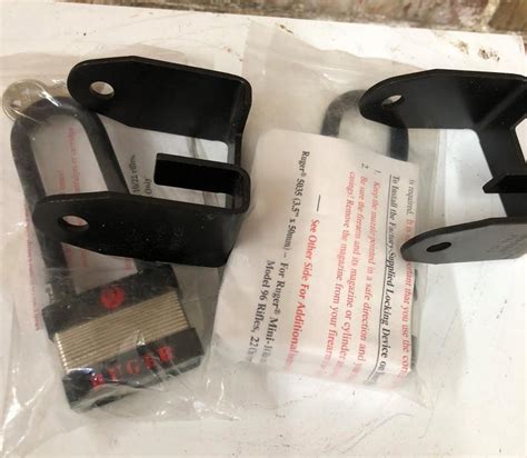 New Ruger Mini 14 Trigger Locks Pair New Ruger Mini 14 Trigger Locks Pair