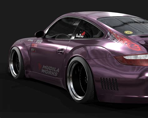 Porsche 911 997 Rwb Inspired Kit Wdlo