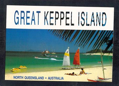 D9257 Australia Q Great Keppel Island Beach Mv Postcard Eur 6 04 Picclick Fr