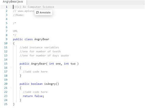 Solved C A Computer Science Aplus Annotate Chegg