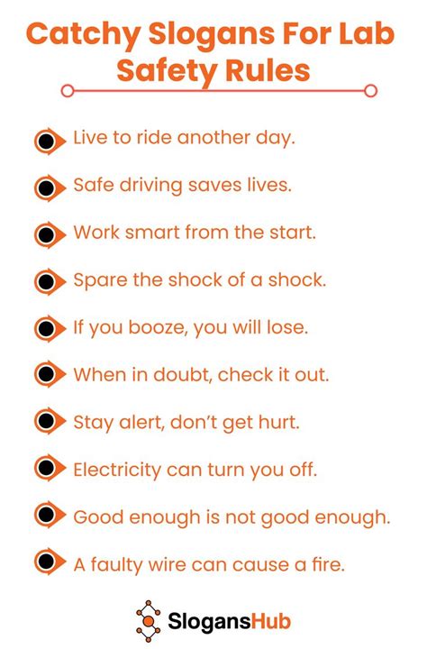 679 Science Lab Safety Slogans And Lab Safety Slogan That Rhyme