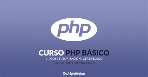 Curso De Php Básico Online Openwebinars