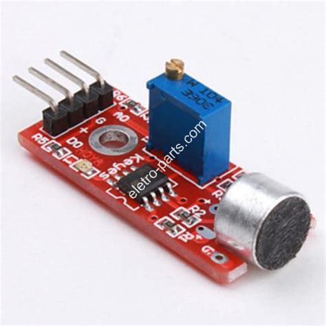 Módulo Sensor De Som Lm393 Eletro Parts