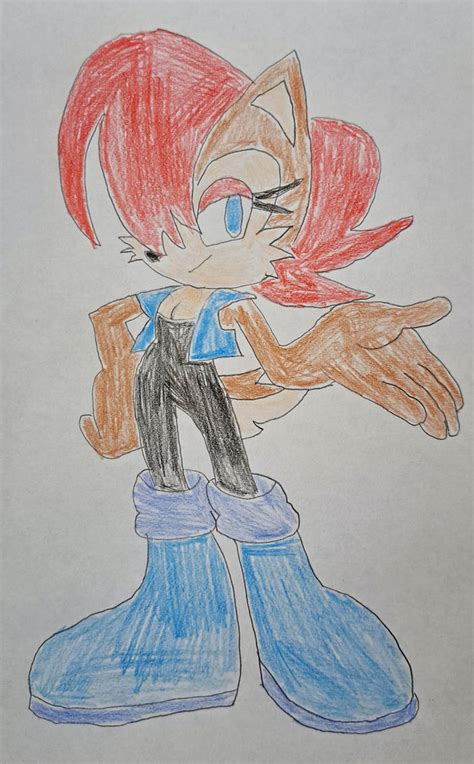 Sally Acorn Redesign By Riffthewolf On Deviantart