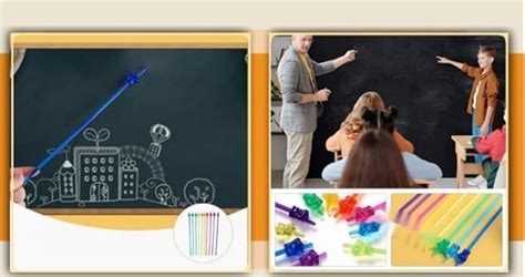 Learning Resources Patterned Hand Pointers 3 Pieces Ages 3 Classroom Pointer For