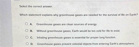 Solved Select The Correct Answer Which Statement Explains Why