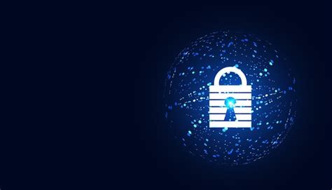 Premium Vector Abstract Dot Network Circle Digital Cyber Security