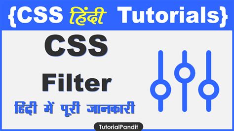 Css Filter Property In Hindi की पूरी जानकारी With Examples