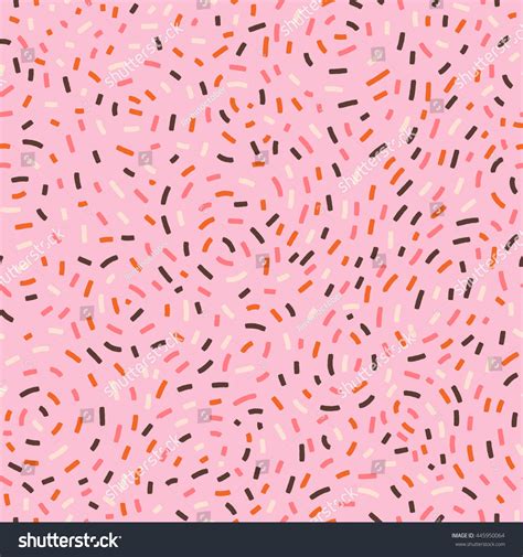 Abstract Seamless Pattern Small Lines Impressionist Stock Vector